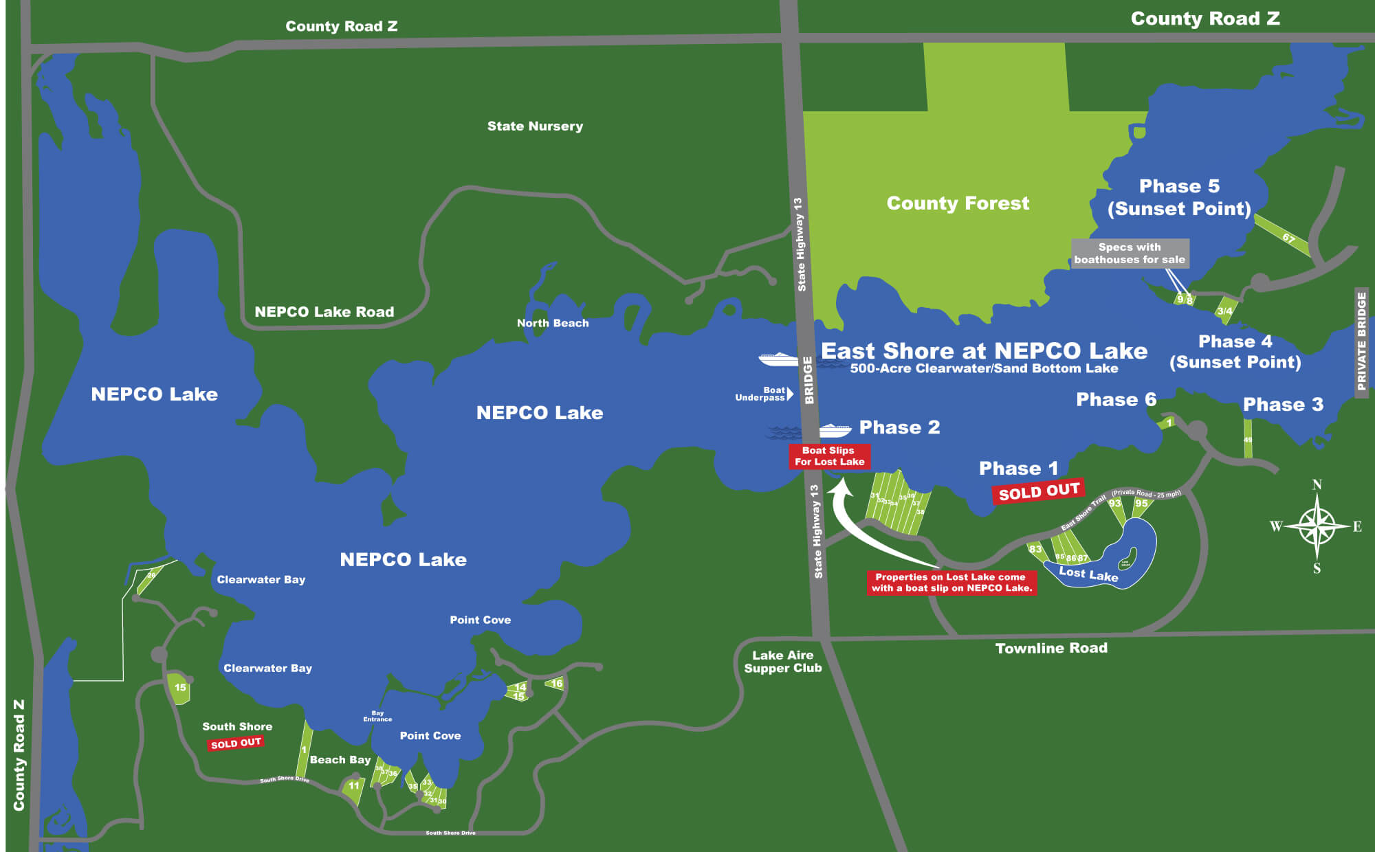 Layout - Nepco Lake
