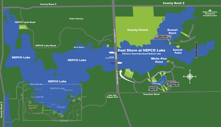 Lakefront Properties - Nepco Lake